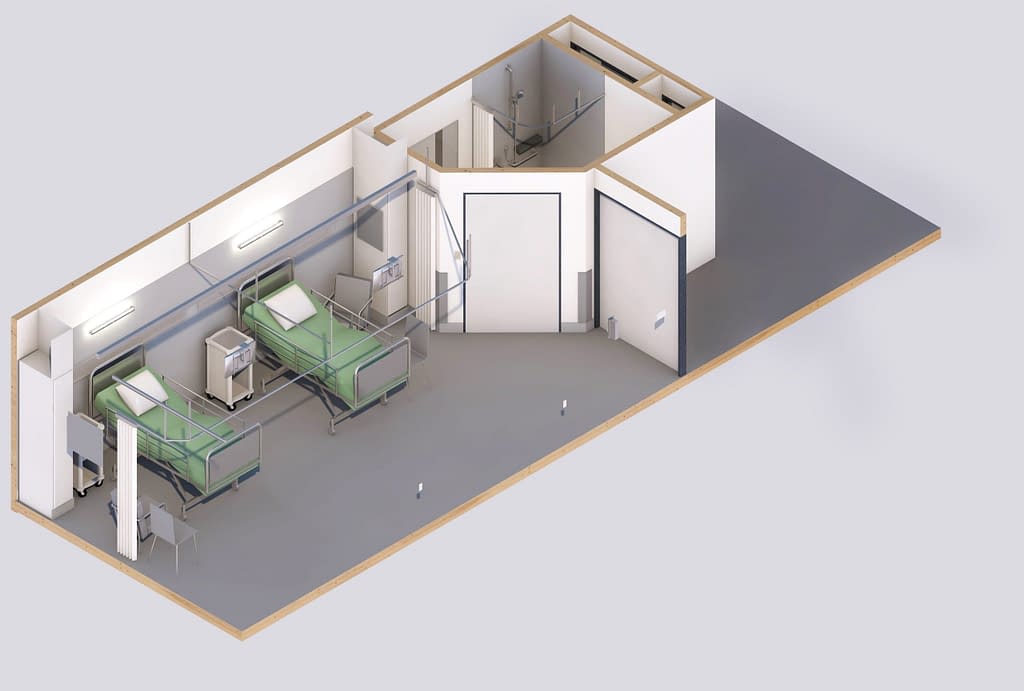 Pop-Up Medical Suites - RED Factory